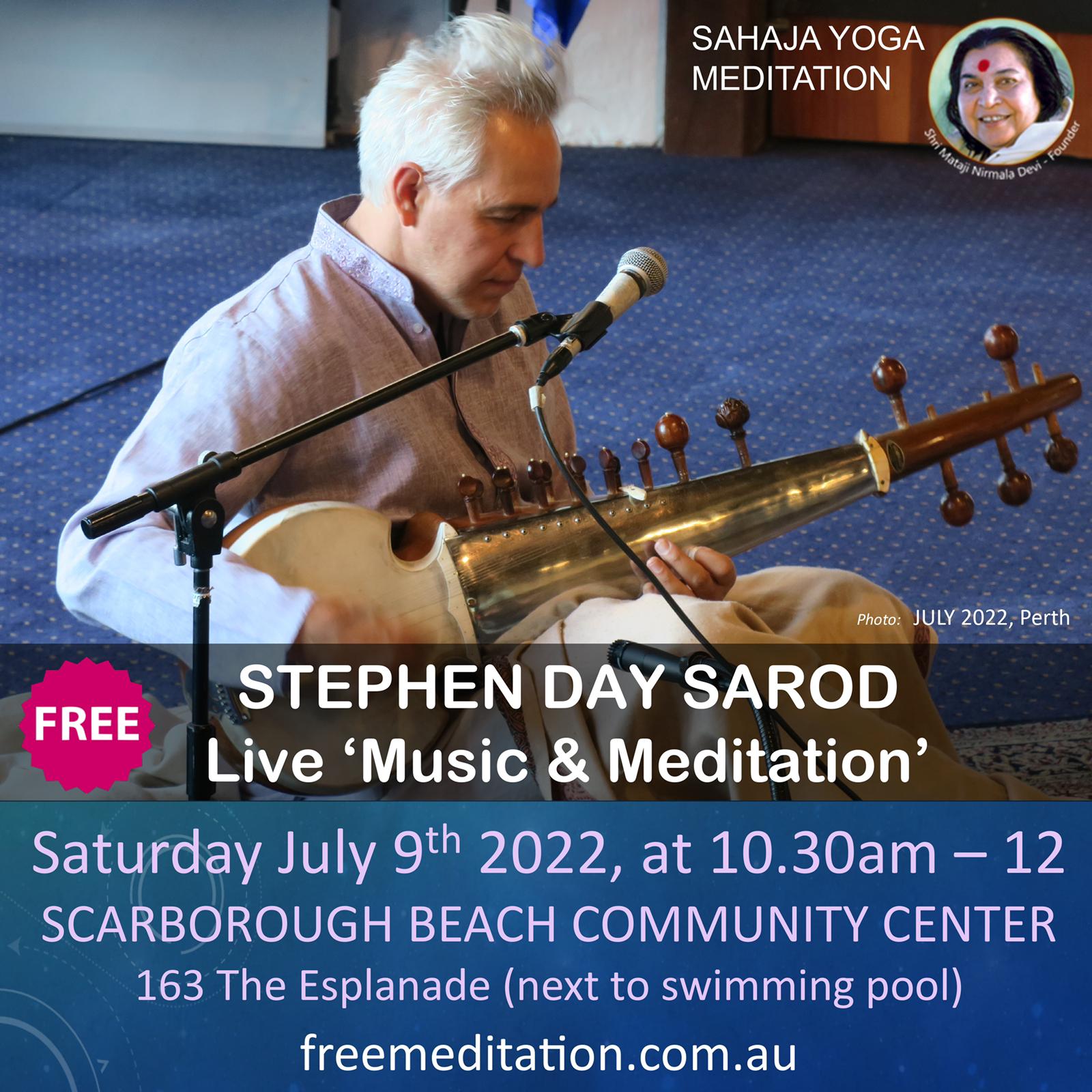Live Music and Meditation in Scarborough (Perth)! - Free Meditation ...