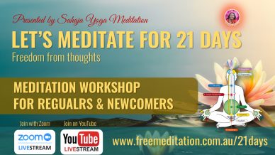 Online Meditation Workshop – Saturday 21st August 2021 - Free ...
