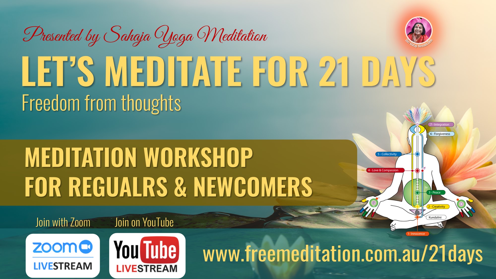 Online Meditation Workshop – Saturday 21st August 2021 - Free ...